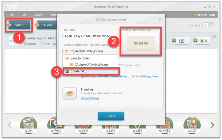 How to Convert MP4 to ISO on Windows/Mac (3 Easy Ways)