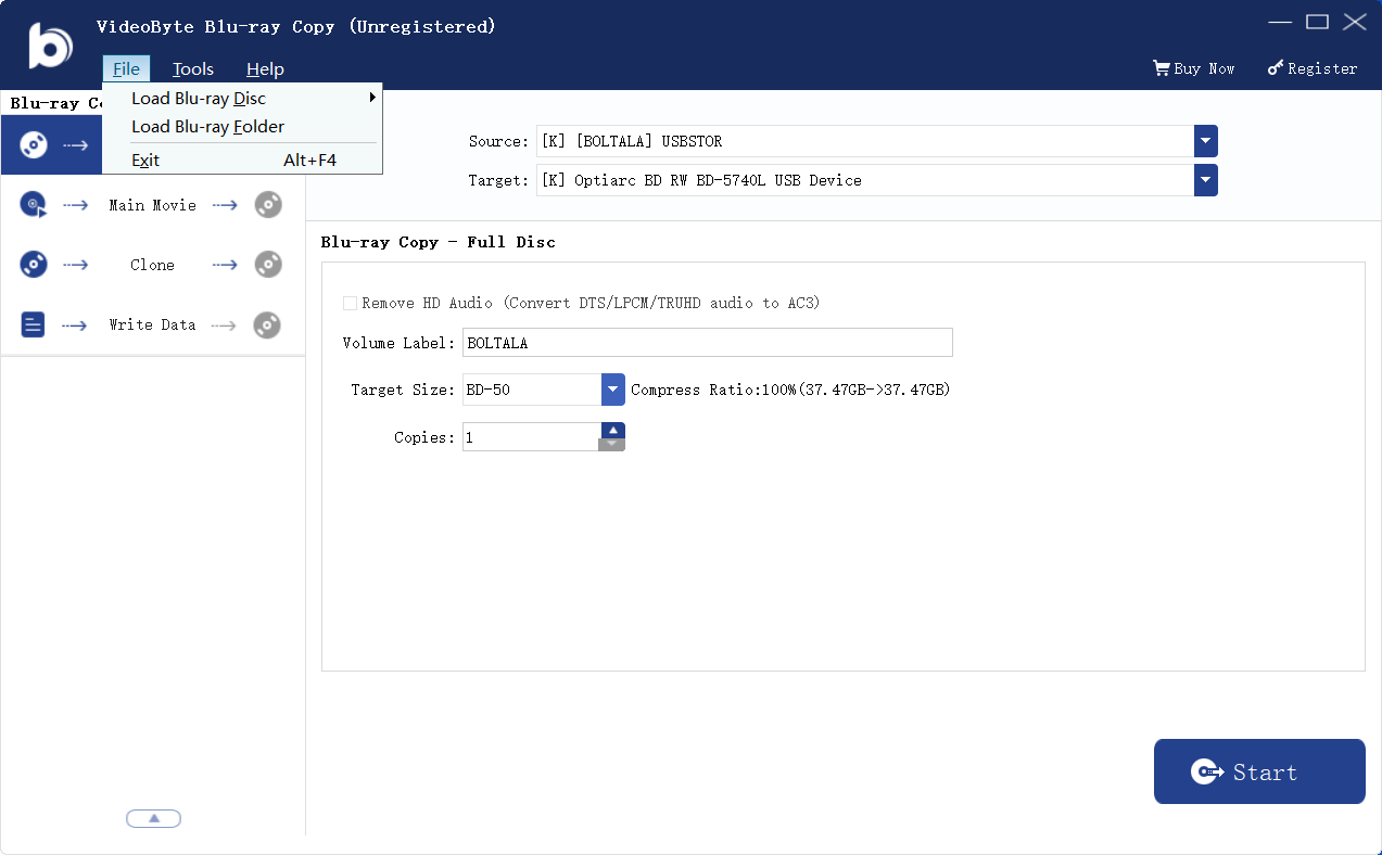 How to Rip Blu-ray to ISO Losslessly (2024 Updated)