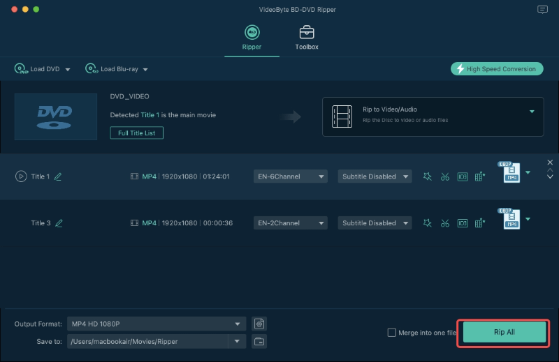 How to Rip DVD on Mac/MacBook Easily (2024 Ultimate)