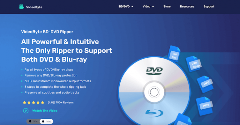 VideoByte BD-DVD Ripper Review 2024: Best Ripper Overall » videobyte.org